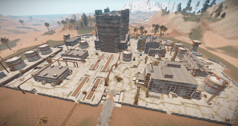 РТ "Космодром" в игре Раст: как правильно лутать | Rust Craft