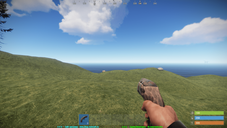 EOKA в руках в Rust — Rust Craft