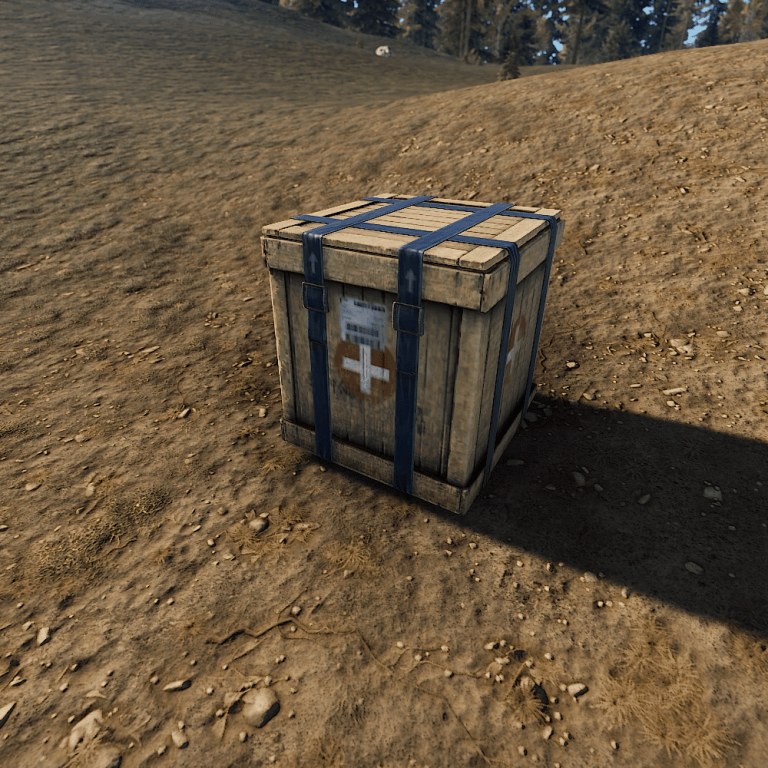 Медицинский ящик в Расте: где найти, содержимое лута | Rust Craft