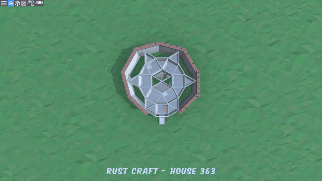 Соло дом с подвалом "Fortress4" в Rust | Rust Craft