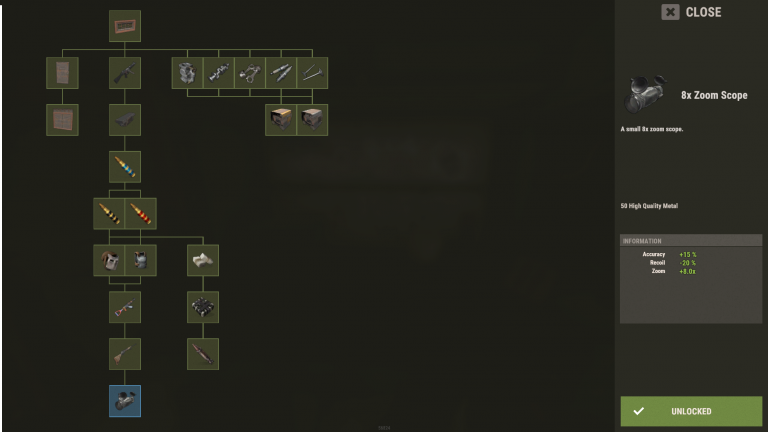 Изучения в игре Раст: древо, что лучше изучать, стоимость | Rust Craft