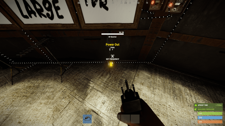 Автоматическая схема сигнализации сбора лута на радтаунах Rust Rust Craft