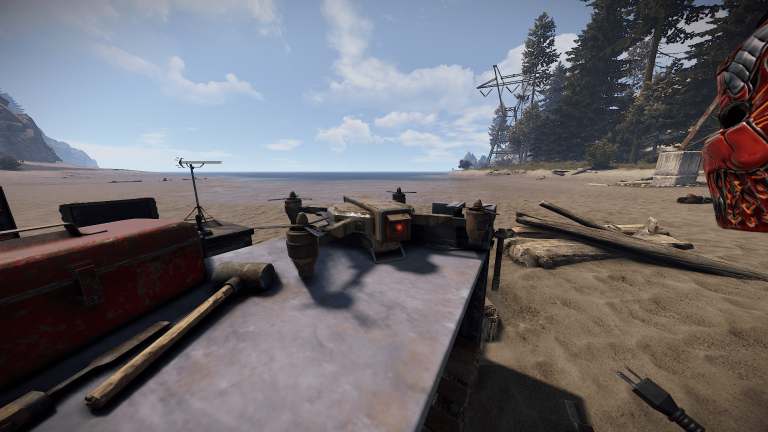 Как летать в Расте на коптере дроне шаре вертолете Rust Craft