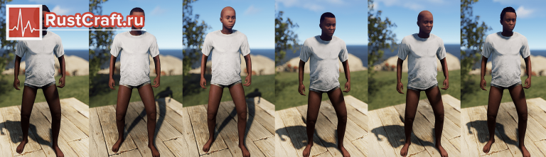 Персонаж Rust: полный гайд | Rust Craft