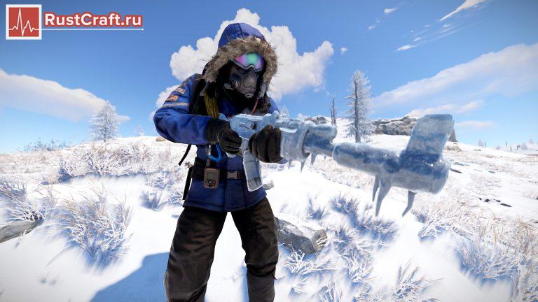Ледяной АК (Assault Rifle Ice) Rust: гайд | Rust Craft