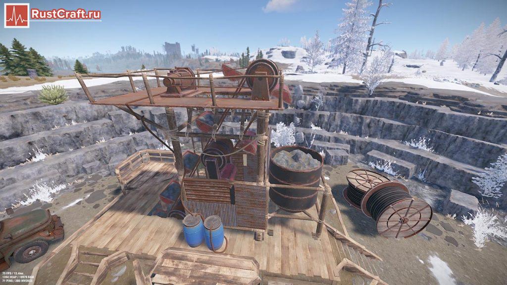 Каменный карьер Rust гайд — Rust Craft