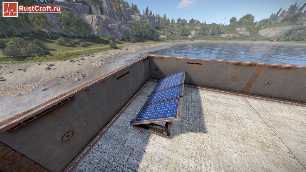 Солнечная панель Rust: как подключить, установить | Rust Craft