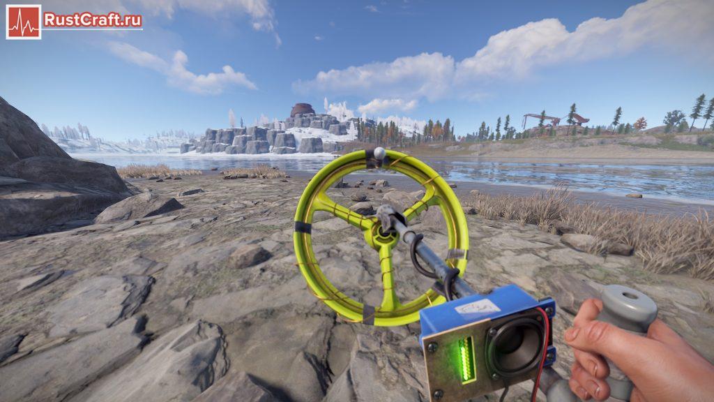 Металлоискатель Rust: обзор предмета в игре | Rust Craft
